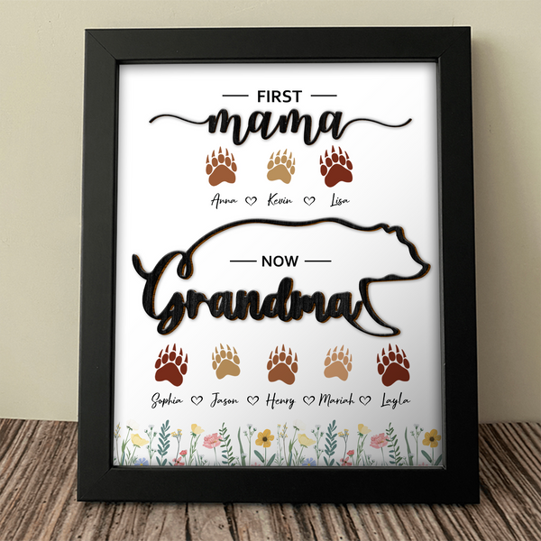 Mother's Day Gift - Custom Mama Bear, First Mom Now Grandma Picture ...