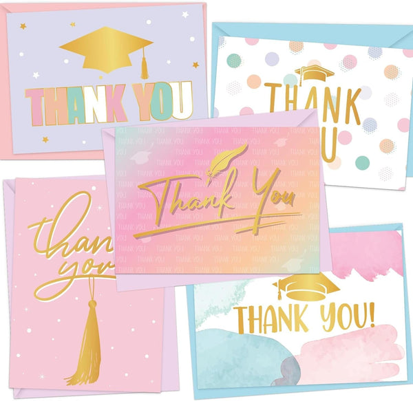 30 Teacher Appreciation Cards Bulk with Envelopes - Teacher Thank You ...