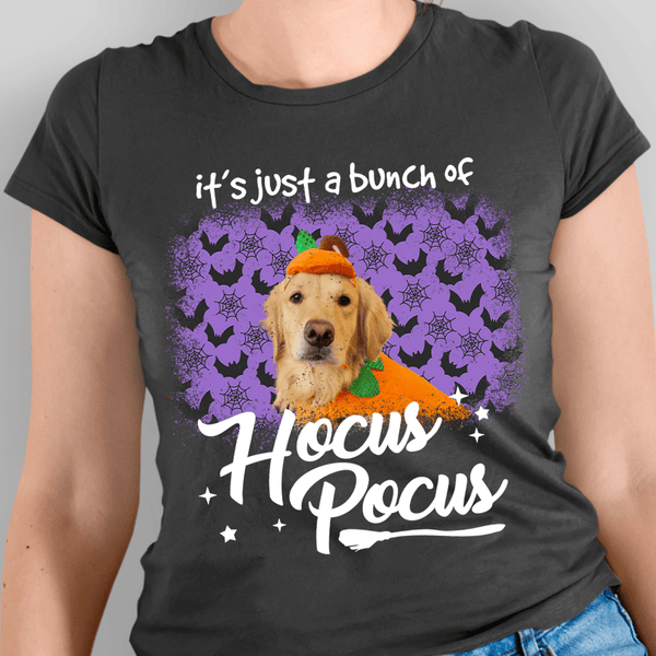Upload photo for Hocus Pocus Dog Shirt DA199 - GeckoCustom