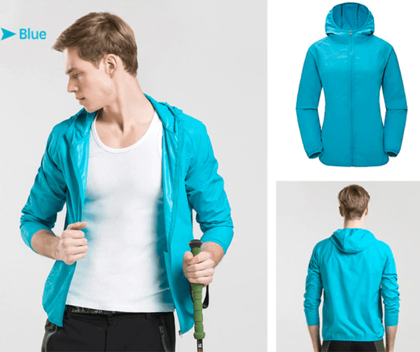 Camping Waterproof Sun Protection Jacket For Men And Women ...