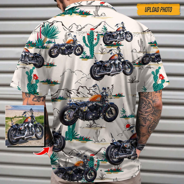 Custom Bike Photo Hawaii Shirt DA199 888422 - GeckoCustom