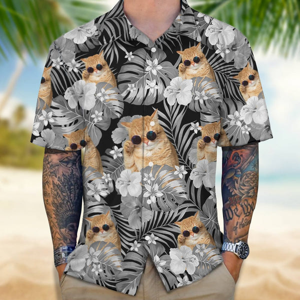 Custom Funny Photo Hawaii Shirt For Cat Lover N304 889541 - Geckocustom.com