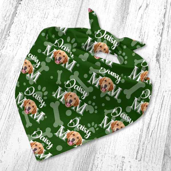 Custom Dog Bandana, Personalized Bandana, Custom Dog Lovers Gifts ...