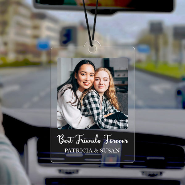 Personalized Photo Ornament • Custom Ornament • Drive Safe • Friendship ...