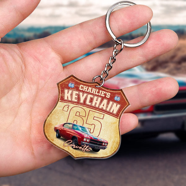 Custom Photo My Keychain My Car Acrylic Keychain N304 889779 - GeckoCustom
