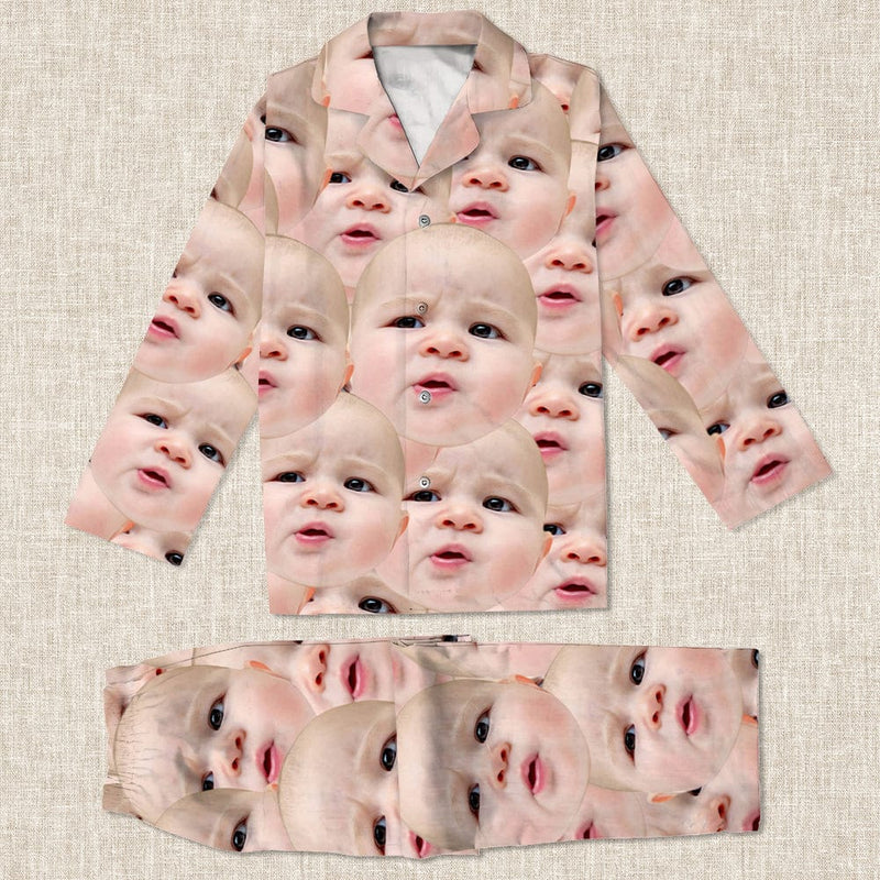 Custom Photo Portrait Pajamas N369 54298 888727 CM - GeckoCustom