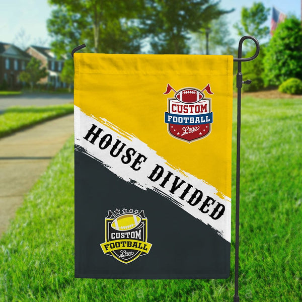 Custom Photo Team's Logo Garden Flag N304 890179 - GeckoCustom