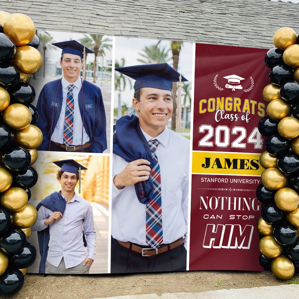 Custom Photo We Are So Proud Of You Graduation Backdrop N369 890509 ...