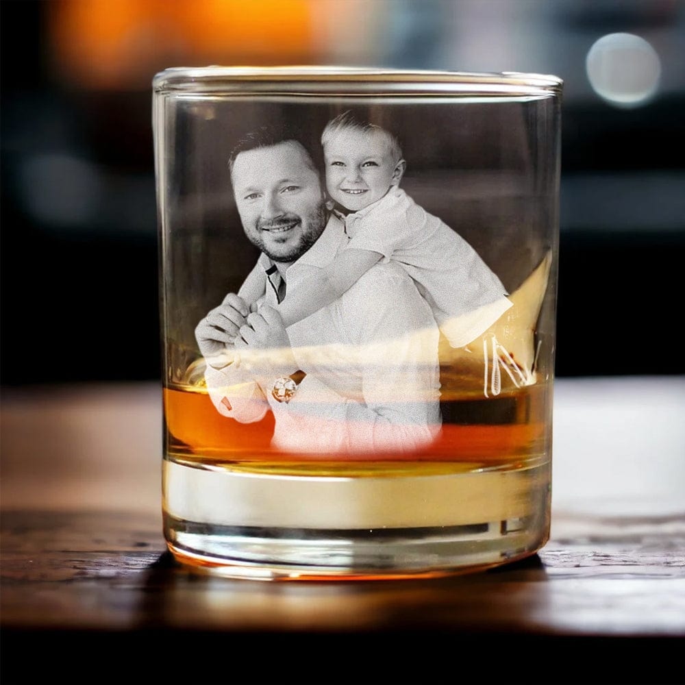 Glass - Dad - Wishing You A Smooth Father's Day Engraved Whiskey Glass ...