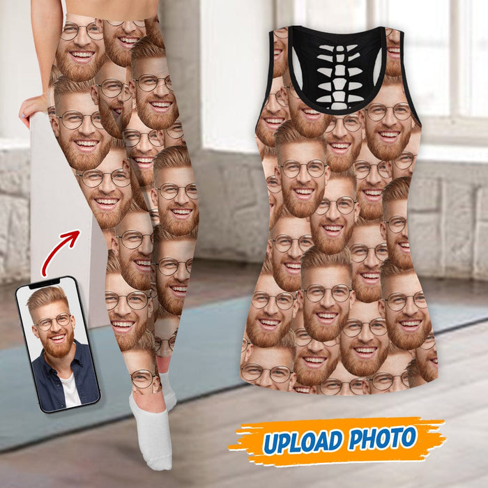 Custom Photo With Full Face Legging Set TA29 889329 — GeckoCustom