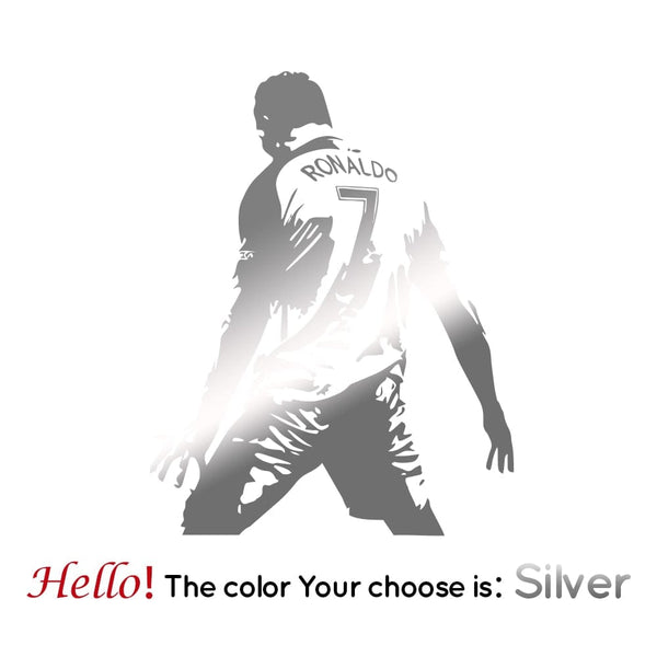 Football Cristiano Ronaldo Vinyl Wall Sticker - Geckocustom.com