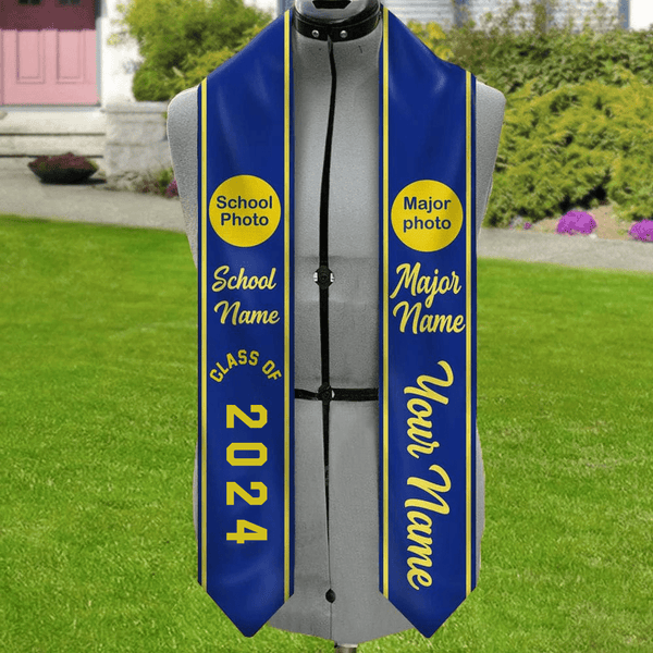 Graduation 2025 Stoles, Upload Photo, Custom Name and School TA29 LM32 ...