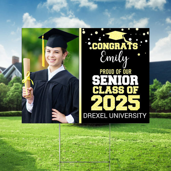 Proud Of Our Class Of 2025 Graduation Personalized Yard Sign 895078 ...