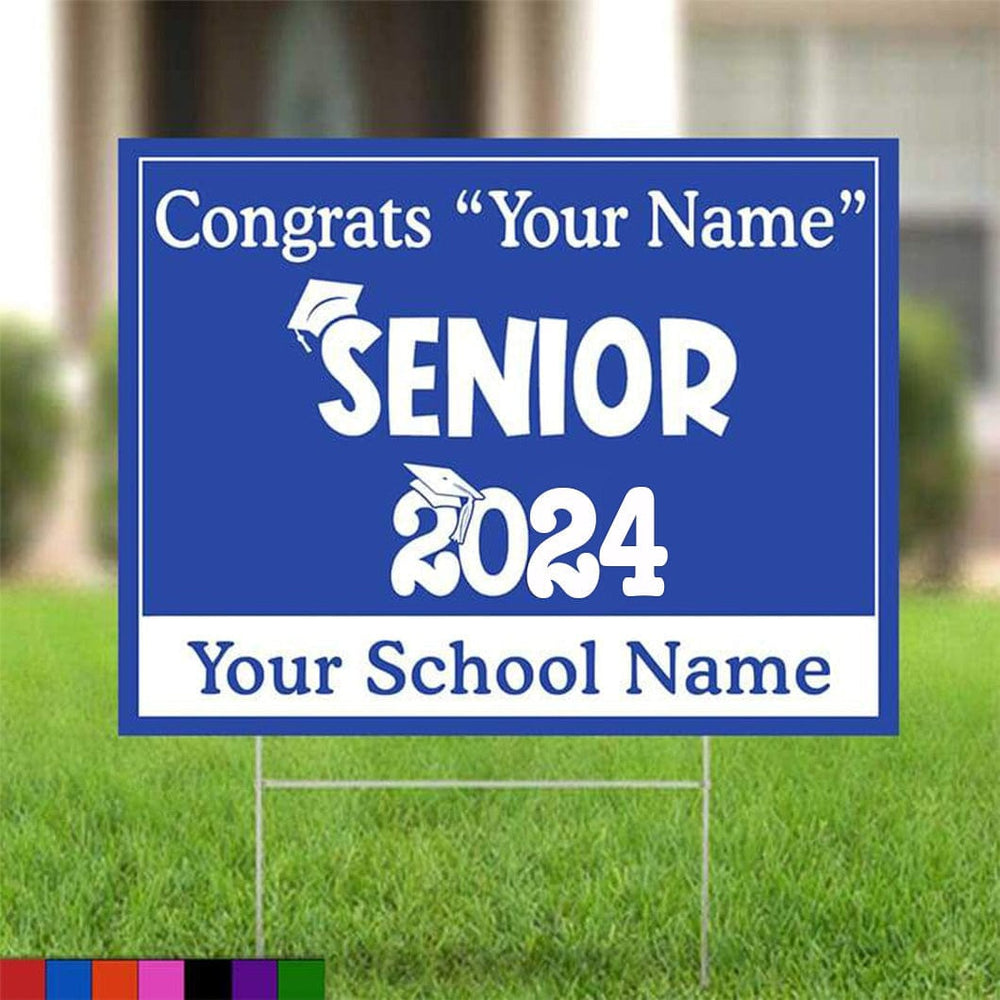 Personalized Yard Sign For Graduation - GeckoCustom