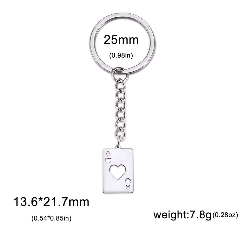 Cute Trend Finger Stickman Keychain - Geckocustom.com