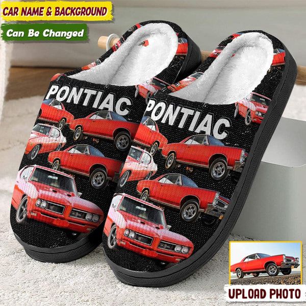Custom Photo Classic Car Slipper N369 888792 - Geckocustom.com