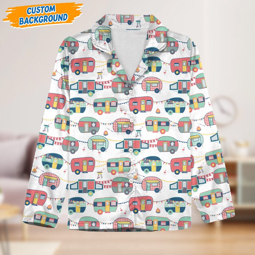 Happy Camper Pajamas N304 888872 - GeckoCustom
