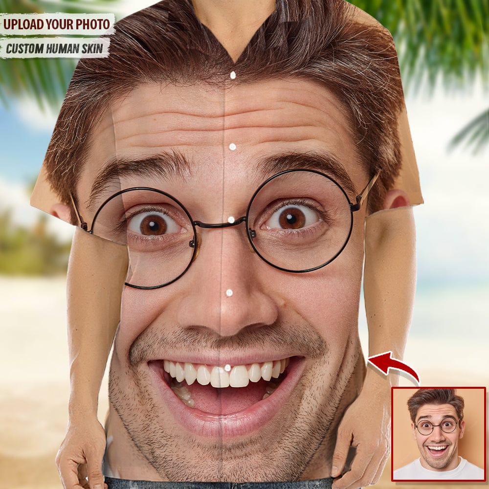 Plush Slippers Custom face Photo Dog Cat N369 HN590 120728 - GeckoCustom