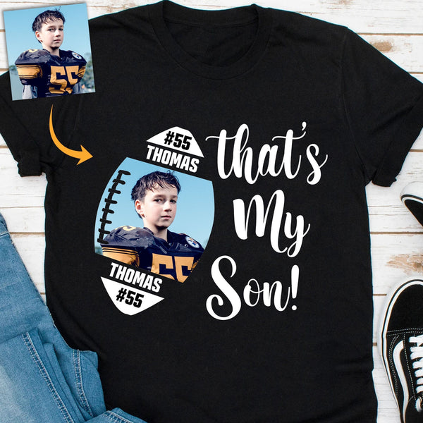 Football Family That's My Football Player Personalized Custom Photo ...