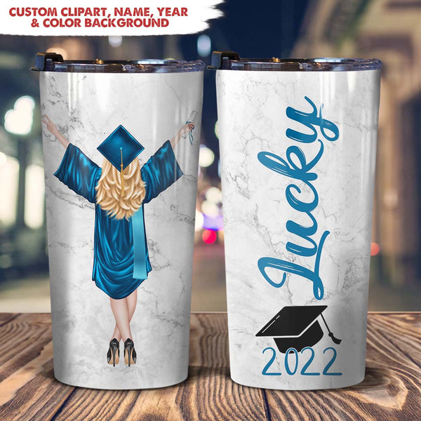 Graduation Tumbler Custom Name And Year Graduation Gift HN590 ...