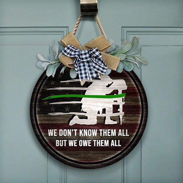 We don't know them all But we owe them all, Military Lover Gift, Veter ...